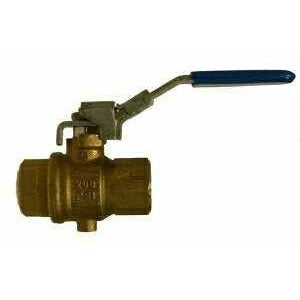 Brass Full Port Vented Locking Ball Valve - Exhaust Valve